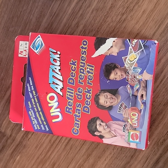 Mattel | Toys | Uno Attack Cards 203 Refill Deck Replacement | Poshmark